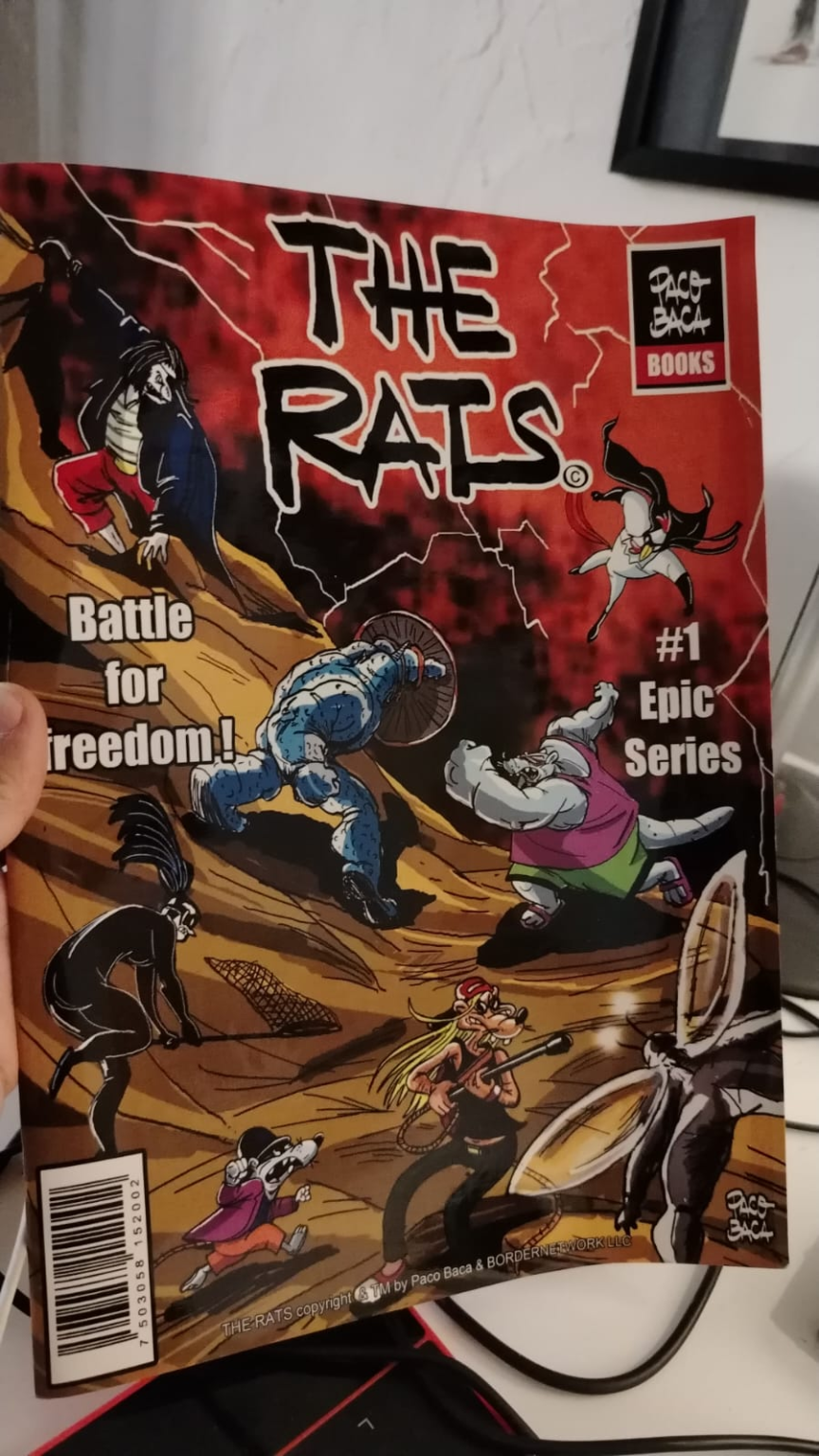 The Rats Adventures! Comic Book! – THE RATS